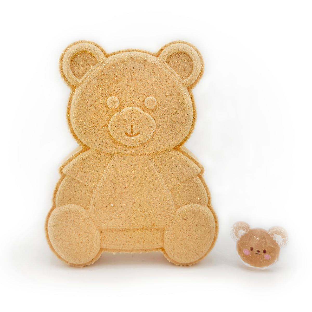 NATURAL Teddy Bear PRIZE Bath Bomb – Sweet Bath Co